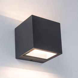 Lutec LED-Au&szlig;enwandleuchte Gemini 8,8 cm