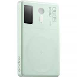 Godox MA5R mint green - RGB Leuchte & Power Bank