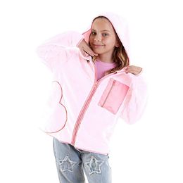 Denokids Fleecejacke in Rosa - 67% | Gr&ouml;&szlig;e 122 | Kids-fleecejacken-fleecepullover