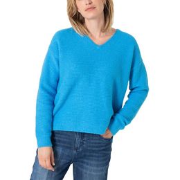 Timezone Pullover in Blau - 46% | Gr&ouml;&szlig;e M | Damen-pullover-cardigans