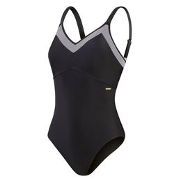Speedo Badeanzug "Luniaglow" in Schwarz - 36% | Gr&ouml;&szlig;e 36 | Damen-bademode