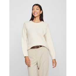 Vila Pullover "Erin" in Creme - 66% | Gr&ouml;&szlig;e M | Damen-pullover-cardigans