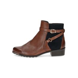 Caprice Leder-Ankle-Boots in Hellbraun - 30% | Gr&ouml;&szlig;e 39 | Stiefeletten