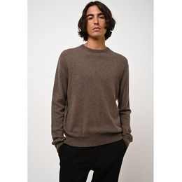 AUTHENTIC CASHMERE Kaschmir-Pullover "Aigli&eacute;re" in Braun - 59% | Gr&ouml;&szlig;e XL | Herren-plussize