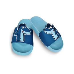 Denokids Pantoletten "Shark" in Blau - 63% | Gr&ouml;&szlig;e 30 | Clogs-pantoletten-kinder