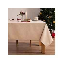 Mint Rugs Tischdecke "Christmas Glit" in Creme/ Gold - 61% | Gr&ouml;&szlig;e 155x400 cm |