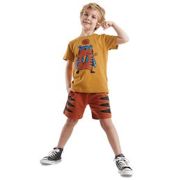 Denokids 2tlg. Outfit "Super Tiger" in Orange - 70% | Gr&ouml;&szlig;e 92 | Kinder-oberteile