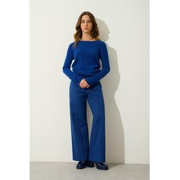 AUTHENTIC CASHMERE Kaschmir-Pullover "Ep&eacute;na" in Blau - 63% | Gr&ouml;&szlig;e S | Damen-pullover-cardigans