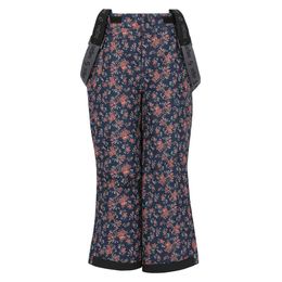 ZIGZAG Ski-/ Snowboardhose "Soho" in Dunkelblau/ Rot - 58% | Gr&ouml;&szlig;e 110/116 | Kinderhosen