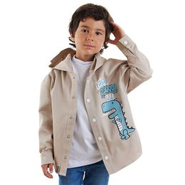 Denokids Hemd in Beige - 69% | Gr&ouml;&szlig;e 104 | Kinder-blusen-hemden
