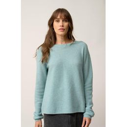 Just Cashmere Kaschmir-Pullover "Nethy" in T&uuml;rkis - 60% | Gr&ouml;&szlig;e XL | Damen-pullover-cardigans