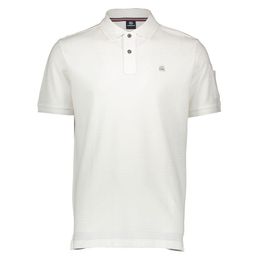 Lerros Poloshirt in Wei&szlig; - 52% | Gr&ouml;&szlig;e XL | Herren-plussize