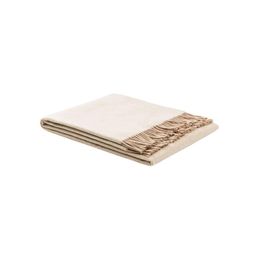 Lanerossi Wolldecke "Ulisse" in Beige - (L)180 x (B)130 cm - 47% | Decken