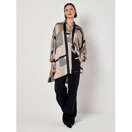 Apricot Longbluse in Beige/ Schwarz - 65% | Gr&ouml;&szlig;e M | Damen-blusen
