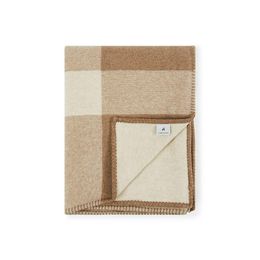 Lanerossi Plaid in Beige/ Hellbraun - (L)170 x (B)130 cm - 24% | Decken