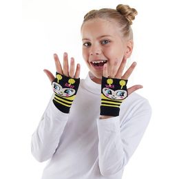 Denokids Fingerlose Handschuhe in Schwarz - 25% | Kinderhandschuhe