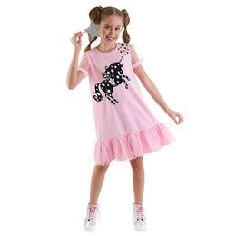 Denokids Kleid "Stars&Unicorn" in Rosa - 69% | Gr&ouml;&szlig;e 104 | Kinderkleider