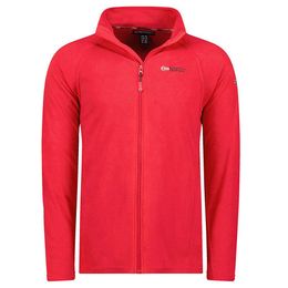 Geographical Norway Fleecejacke "Tug" in Rot - 71% | Gr&ouml;&szlig;e M | Herren-pullover-sport