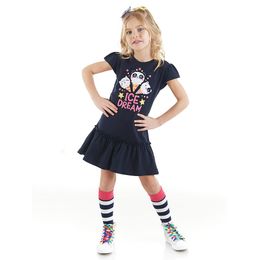 Denokids Kleid "Ice Cream" in Schwarz - 65% | Gr&ouml;&szlig;e 110 | Kinderkleider