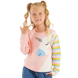 Denokids Pullover "Unicorn" in Rosa - 67% | Gr&ouml;&szlig;e 98 | Kinder-pullover