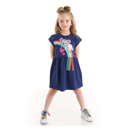 Denokids Kleid "Silver Koala" in Dunkelblau - 55% | Gr&ouml;&szlig;e 128 | Kinderkleider