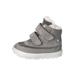 Pepino Leder-Winterboots "Pedro" in Grau - 36% | Gr&ouml;&szlig;e 28 | Baby-stiefel-boots