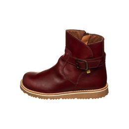 El Naturalista Leder-Winterboots in Dunkelrot - 69% | Gr&ouml;&szlig;e 31 | Kinderstiefel