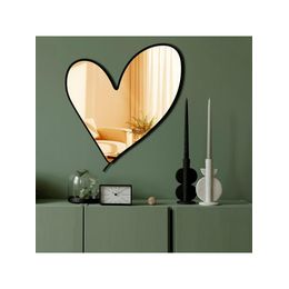 Wallity Spiegel in Gelb - (L)48 x (B)43 cm - 74% | Spiegel