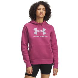 Under Armour Fleecehoodie in Pink - 33% | Gr&ouml;&szlig;e M | Damenpullover