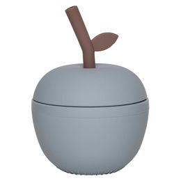 OYOY mini Trinkbecher ''Apple'' in Blaugrau - ab 6 Monaten - 39% | Gedeckter-tisch