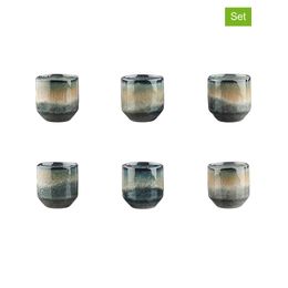 Bj&ouml;rn 6er-Set: Becher "Genesis" in Grau/ Beige - 150 ml - 69% | Gedeckter-tisch