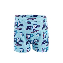 Denokids Badeshorts "Shark" in Hellblau - 64% | Gr&ouml;&szlig;e 104/110 | Kinder-bademode