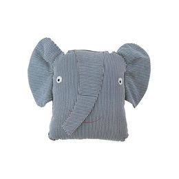 OYOY mini Kissen "Erik Elephant" in Blau - 65% |