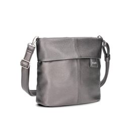 Zwei Umh&auml;ngetasche in Silber - (B)25 x (H)23 x (T)10 cm - 35% | Damen-taschen