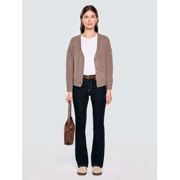 Big Star Cardigan in Hellbraun - 37% | Gr&ouml;&szlig;e S/M | Damen-pullover-cardigans