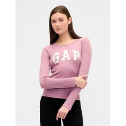 GAP Longsleeve in Rosa - 48% | Gr&ouml;&szlig;e XL | Damen-tops
