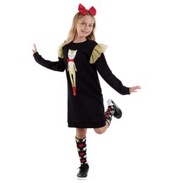 Denokids Kleid in Schwarz - 65% | Gr&ouml;&szlig;e 128 | Kinderkleider