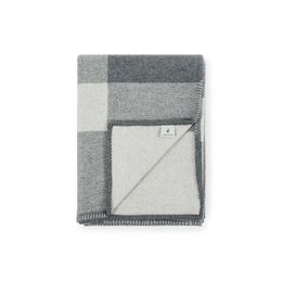 Lanerossi Plaid in Creme/ Anthrazit - (L)170 x (B)130 cm - 24% | Decken