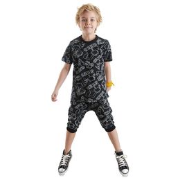 Denokids 2tlg. Outfit "Vehicles" in Schwarz - 62% | Gr&ouml;&szlig;e 110 | Kinder-oberteile