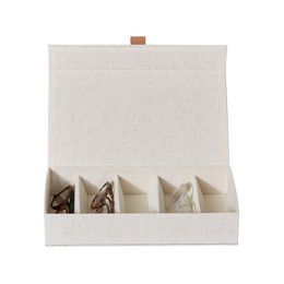 STORE IT! STORE IT Ordnungsbox in Creme - (B)30 x (H)6 x (T)17 cm - 51% | Kisten-koerbe
