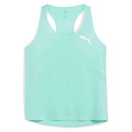 Puma Lauftop "Raceday Ultraspun" in T&uuml;rkis - 43% | Gr&ouml;&szlig;e M | Damen-outdoor-tops-shirts
