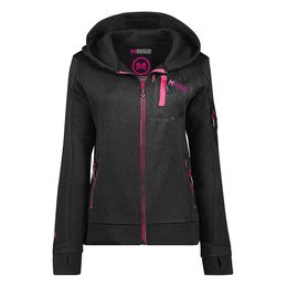 Maison Montaigne Softshelljacke "Telemai" in Schwarz - 64% | Gr&ouml;&szlig;e S | Damen-outdoorjacken