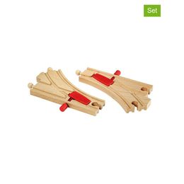 Brio 2er-Set: Mechanisches Weichenpaar - ab 3 Jahren - 42% | Technikspielzeug