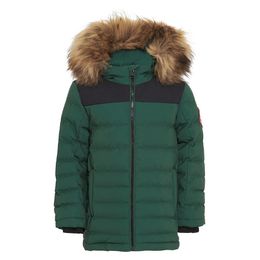 HULABALU Winterjacke "Pass" in Gr&uuml;n - 48% | Gr&ouml;&szlig;e 146/152 | Kinderjacken