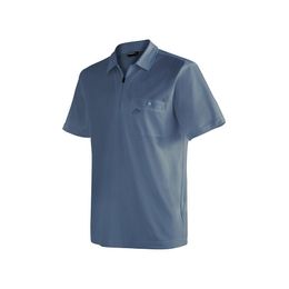 Maier Sports Funktionspoloshirt "Arwin" in Blau - 57% | Gr&ouml;&szlig;e XL | Herren-sportshirts