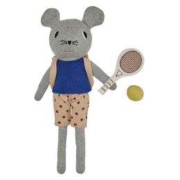 OYOY mini Kuscheltier "Mouse Tennis" in Grau - ab Geburt - 44% |
