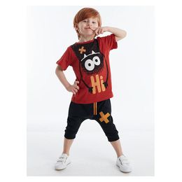 Denokids 2tlg. Outfit in Rot/ Schwarz - 63% | Gr&ouml;&szlig;e 92 | Kinder-oberteile