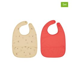 OYOY mini 2er-Set: L&auml;tzchen "Dino" in Beige/ Rot - 62% | Laetzchen