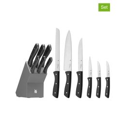WMF 7tlg. Messer-Set "ProfiSelect" in Grau/ Schwarz - 68% | Kuechenhelfer