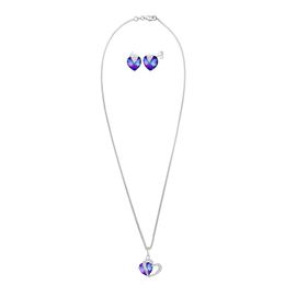 Elli Jewelry Set female Purple size One Size